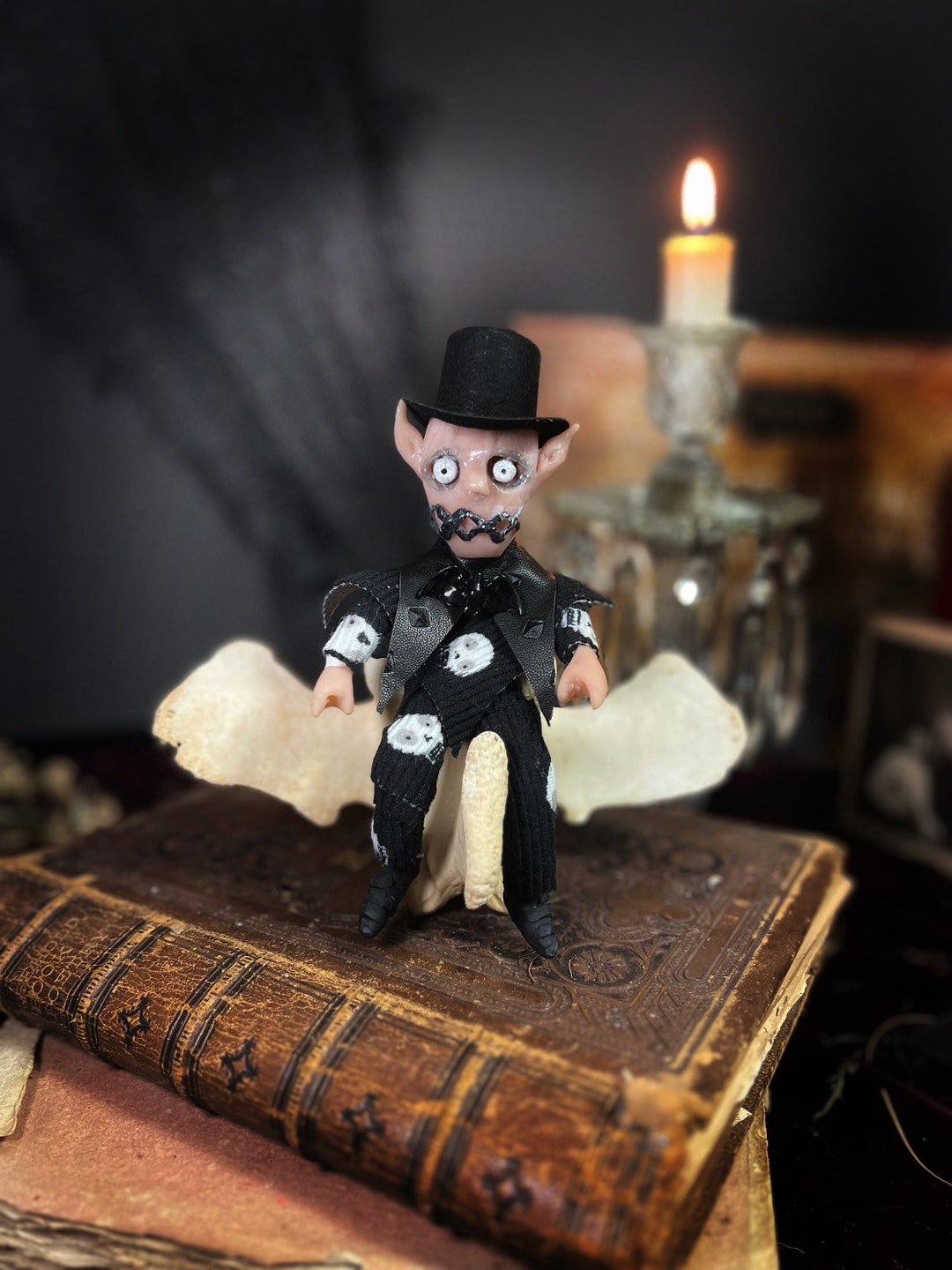 The Snake Oil Salesman , Sculpted Polymer Clay Figure. - Etsy