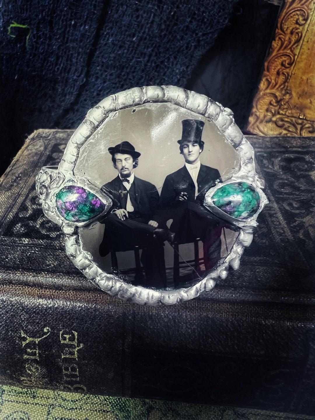 The Outlaw and the Dandy, Memento Mori Handmade Adjustable Antique ...