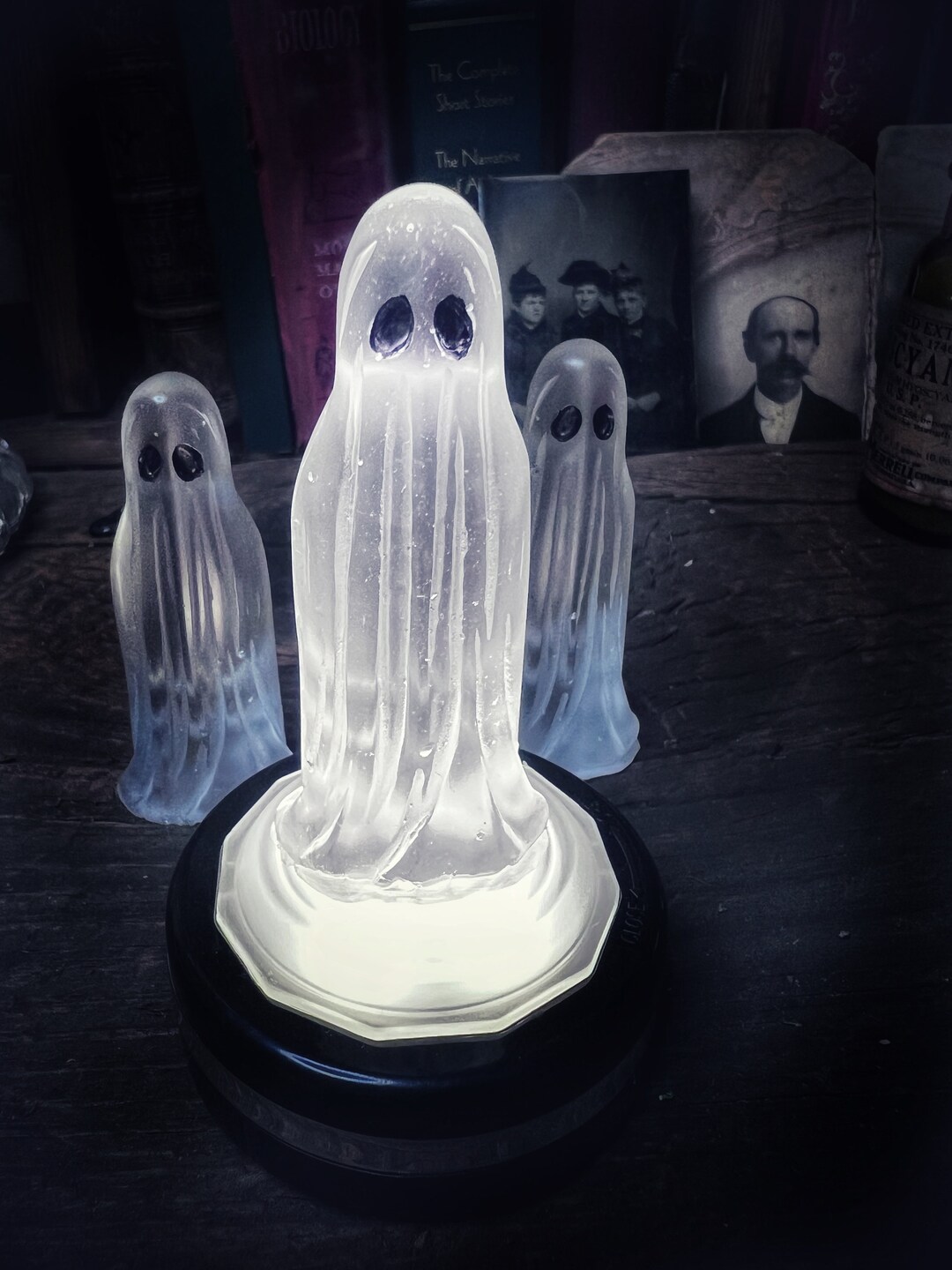 Edward the Tiny Lighted Ghost - Etsy