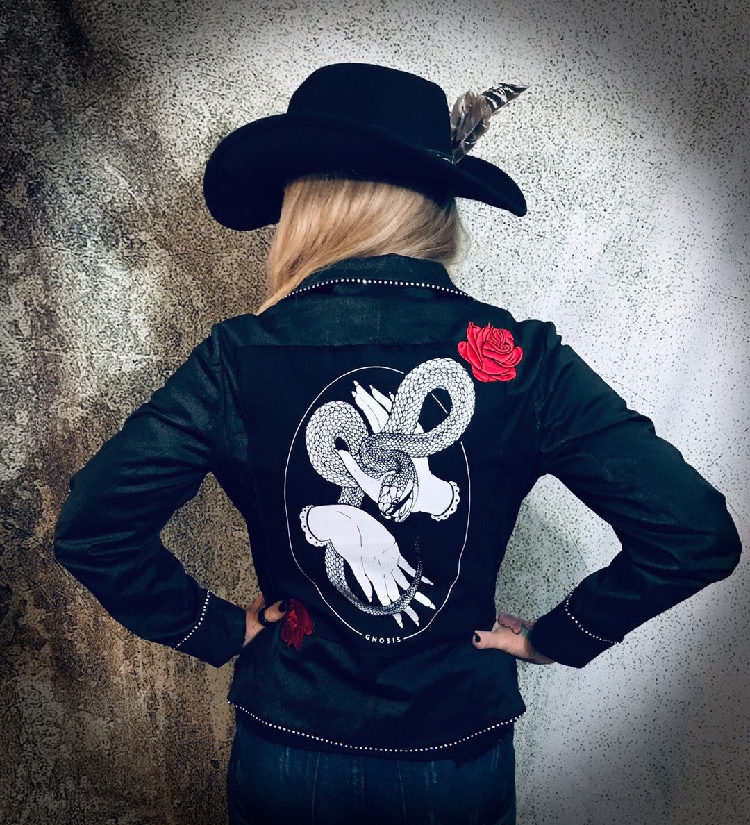 Witch Jacket, Witch Clothing, Snake Jacket, Custom Made Jacket, Wiccan ...