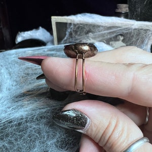 The hocus Pocus Ring , Small Raw Aquamarine Ring - Etsy