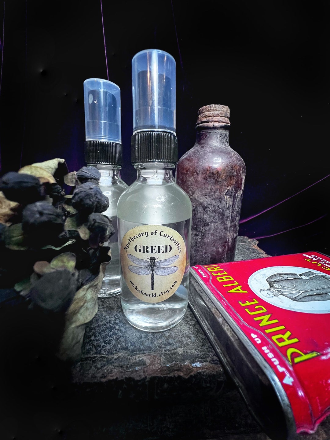 Witch Perfume, Witch Fragrance, 7 Deadly Sins, Greed, Tobacco Cologne ...