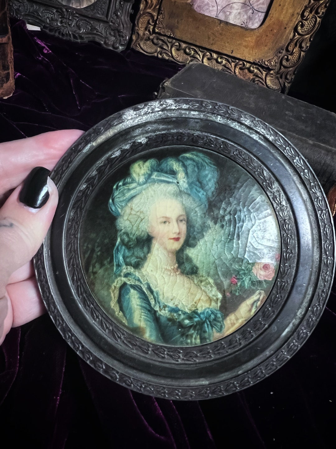 Victorian Powder Box - Etsy