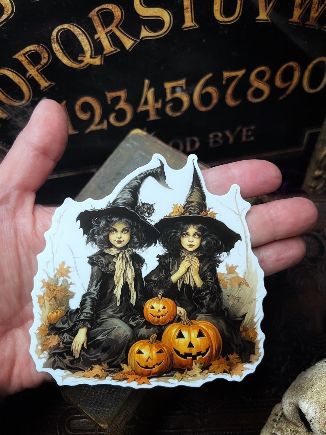 Vinyl Witches Decal Die Cut Large, Waterproof, 4” - Etsy