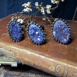 The Rock Candy, Amethyst Ring - Etsy