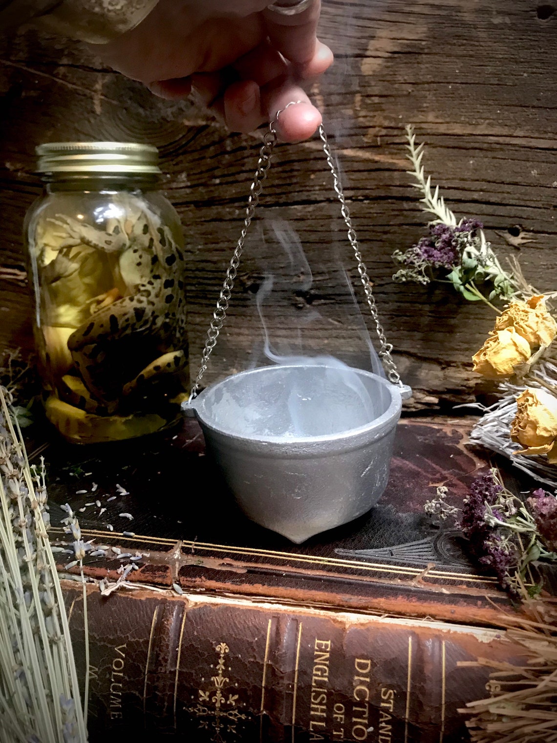 Cauldron Hanging Cauldron Small Cauldron Witch Cauldron | Etsy