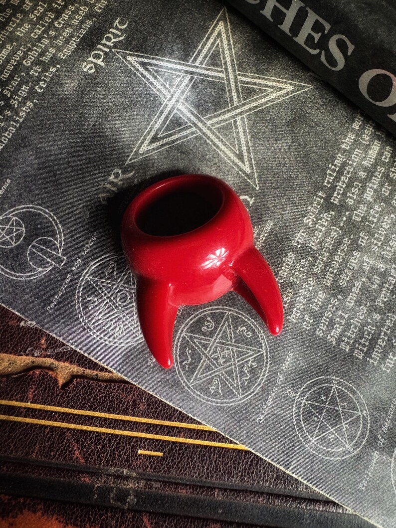 Devil Horn Ring, the Devils Advocate - Etsy