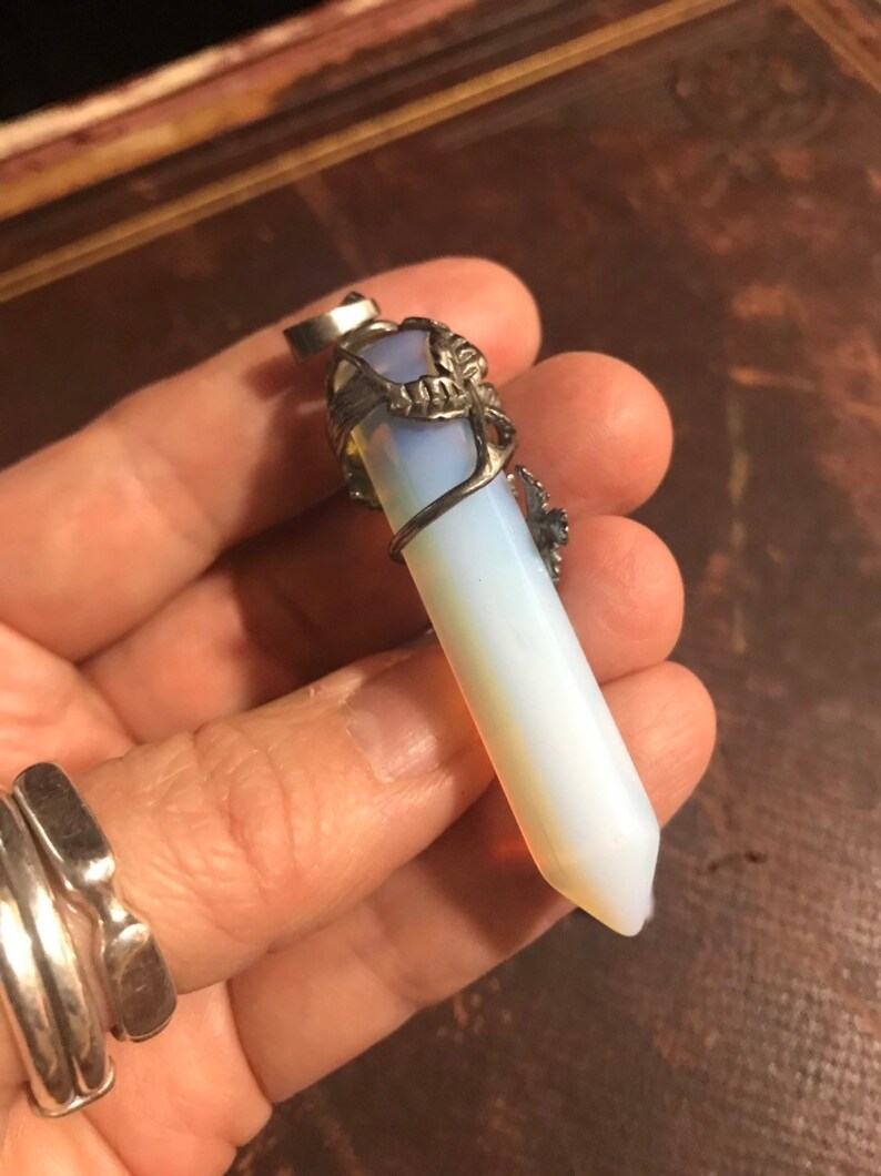 Witch Jewelry Crystal Jewelry Moonstone Crystal Opalite | Etsy