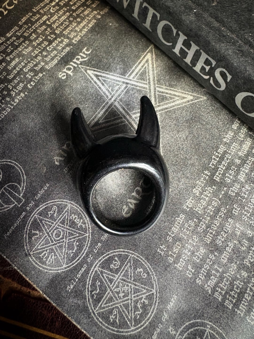 Devil Horn Ring, the Devils Advocate - Etsy