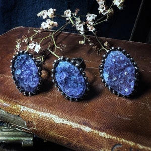 The Rock Candy, Amethyst Ring - Etsy