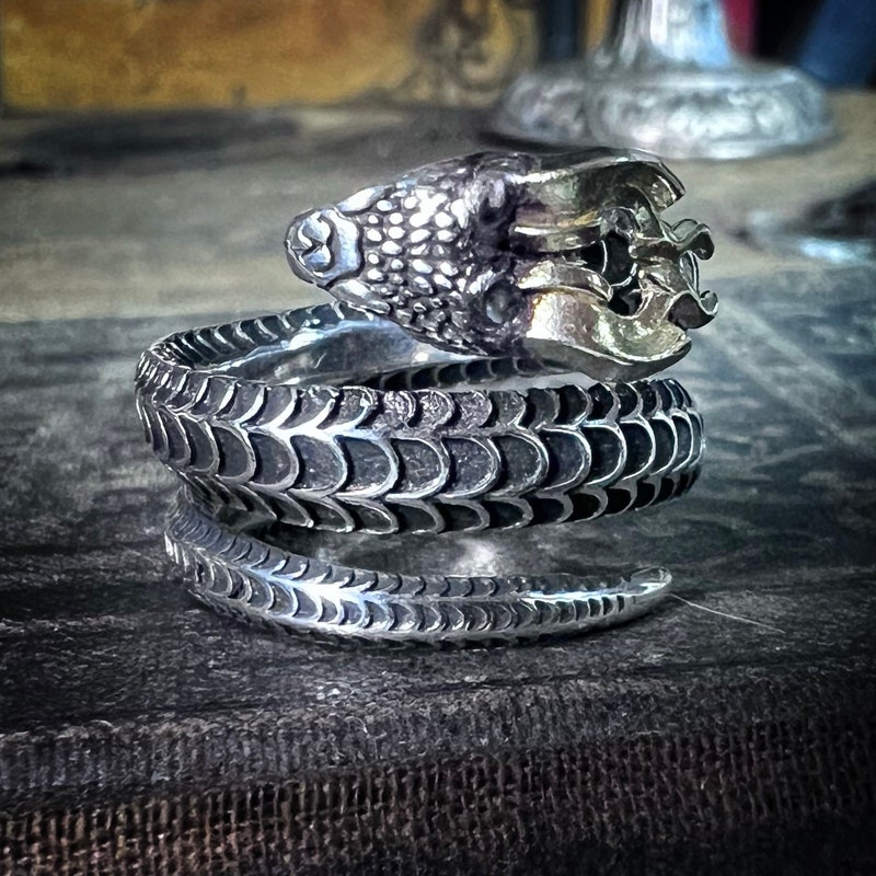 Serpent Ring - Etsy