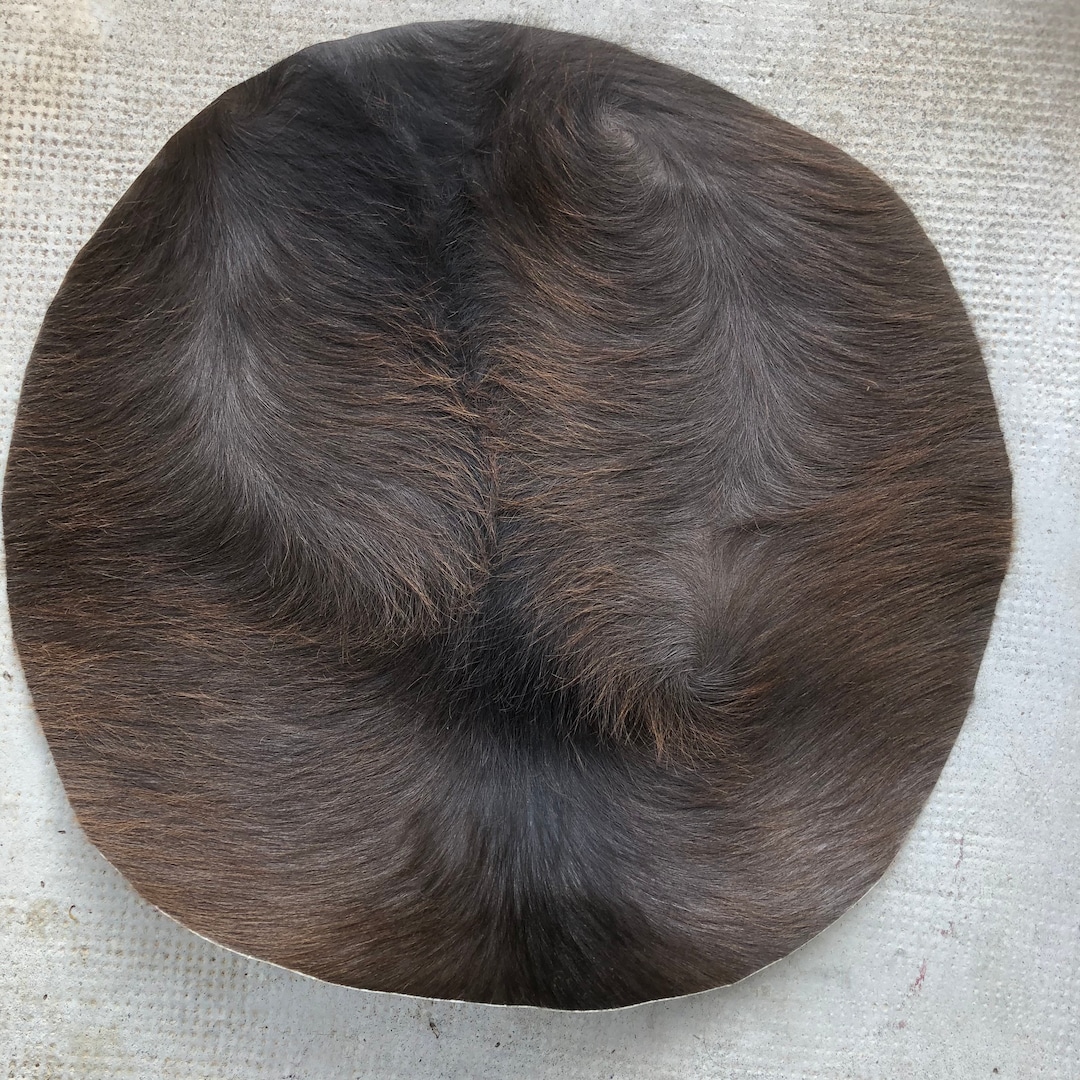 30 Inch Real Thick Buffalo Skin With Hair for Mega Shaman Drum or Frame ...