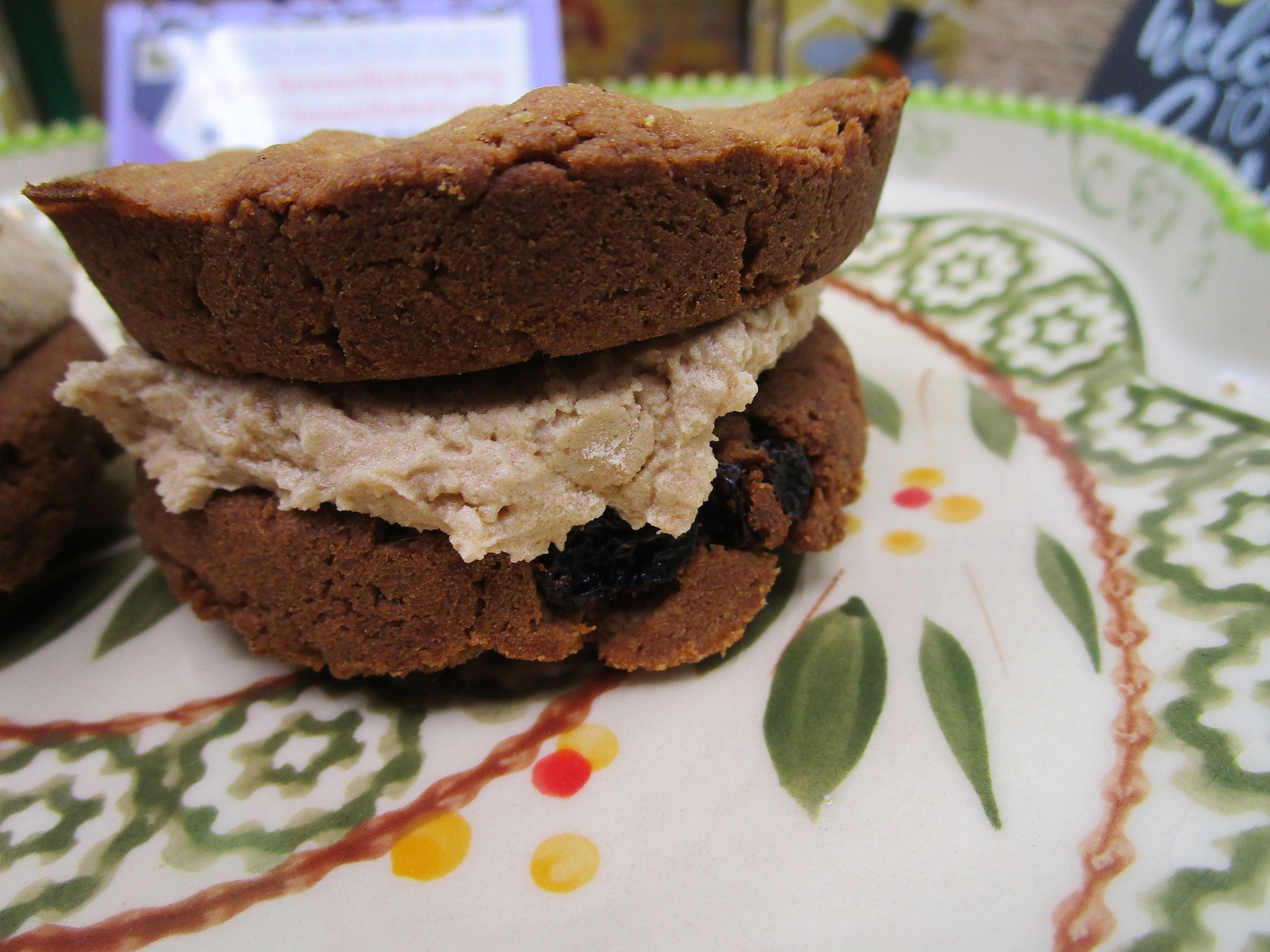 High Protein Cookie Sandwich, Gluten Free, Dairy Free, Vegan, Anabolic ...