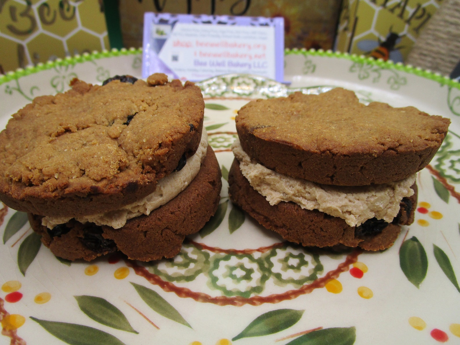 High Protein Cookie Sandwich, Gluten Free, Dairy Free, Vegan, Anabolic ...