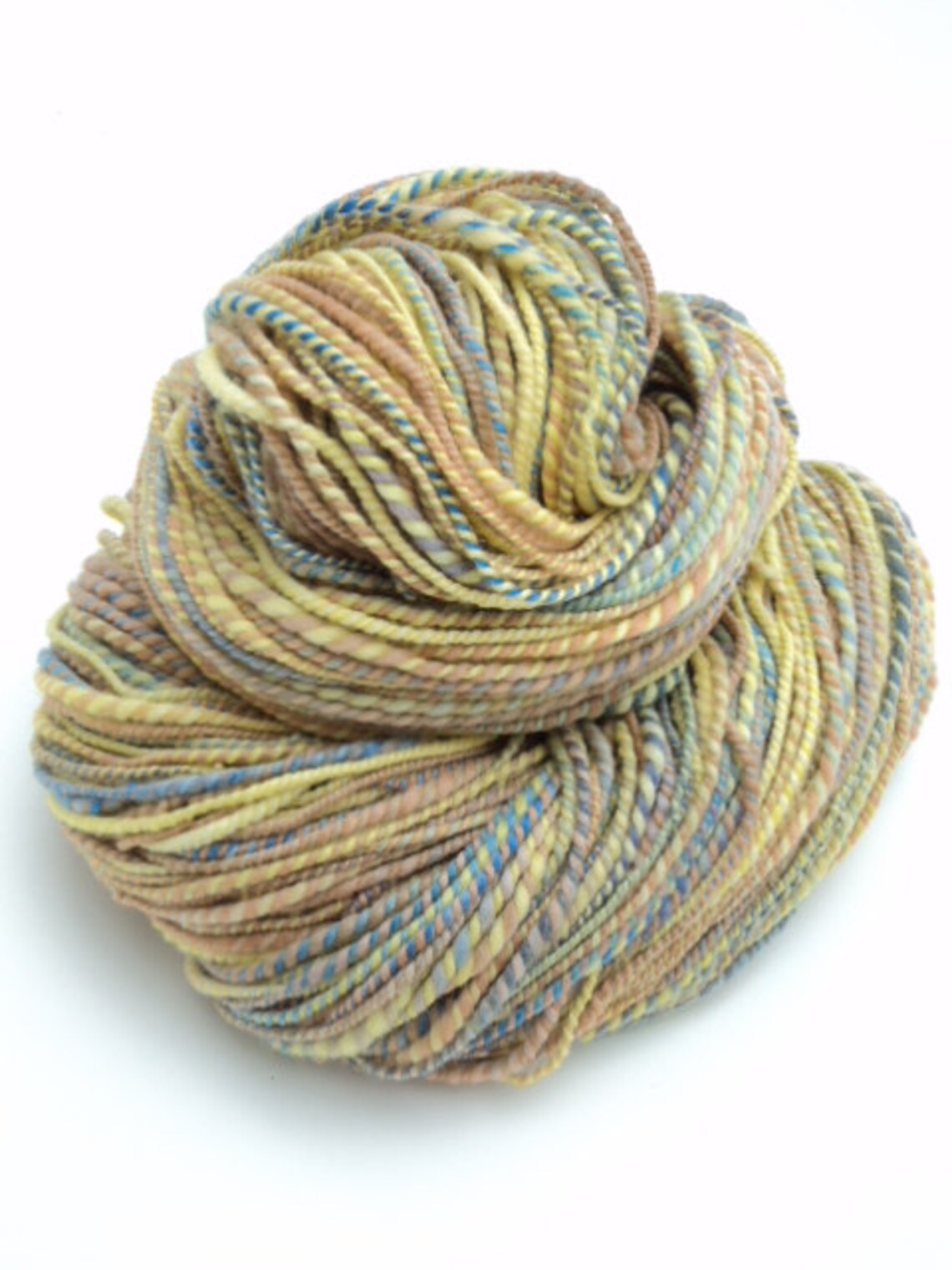 Handspun Yarn Hand Dyed Wool Yarn Hand Spun Yarn Worsted - Etsy