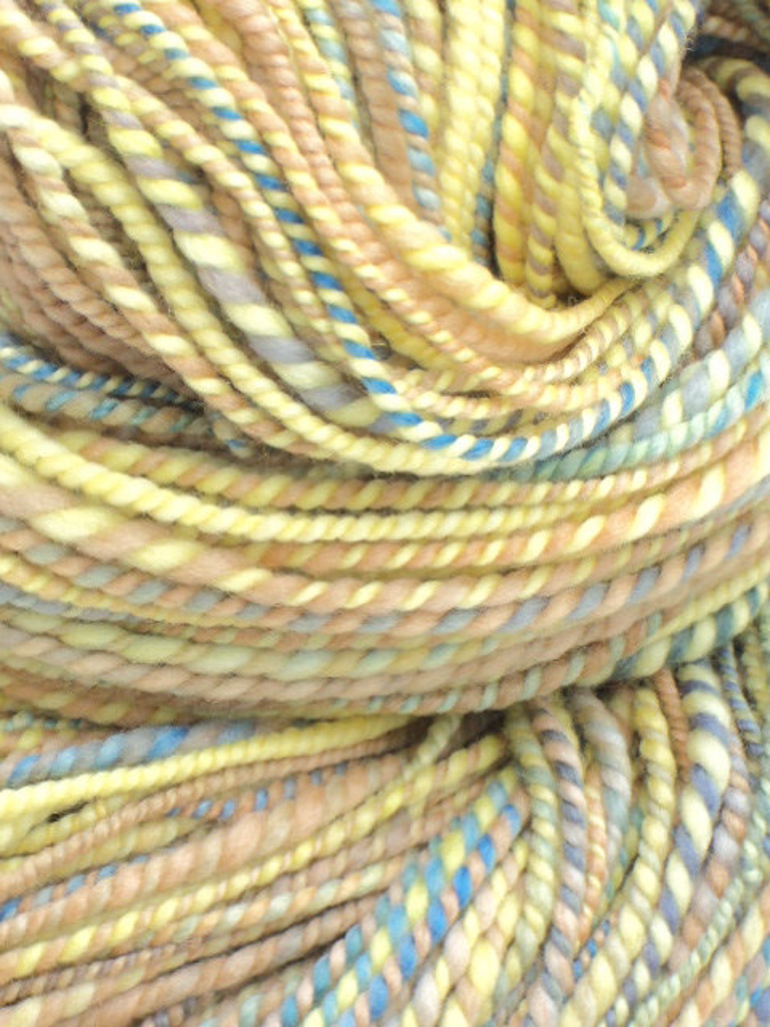 Handspun Yarn Hand Dyed Wool Yarn Hand Spun Yarn Worsted - Etsy