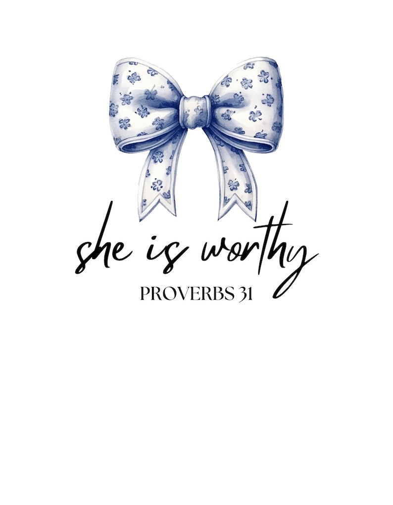 She is Worthy; Digital PNG Files - Etsy