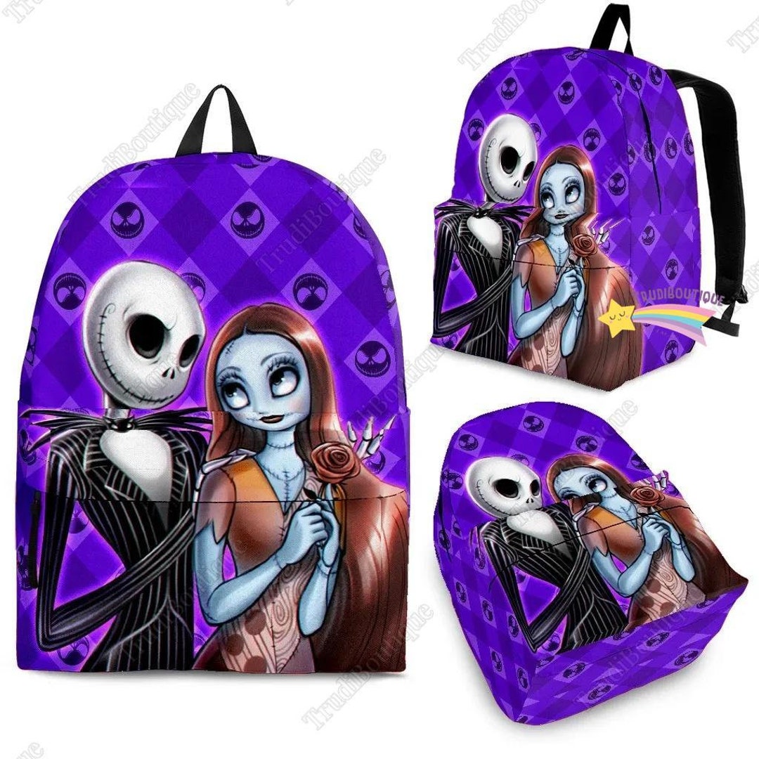 Jack Skellington Backpack, Disney Couple Backpack, Nightmare Before ...