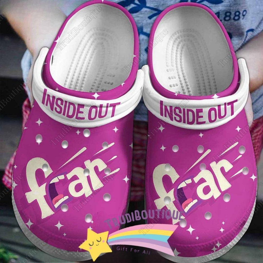 Inside Out Fear Sandals, Disney Inside Out Shoes, Inside Out Slippers ...