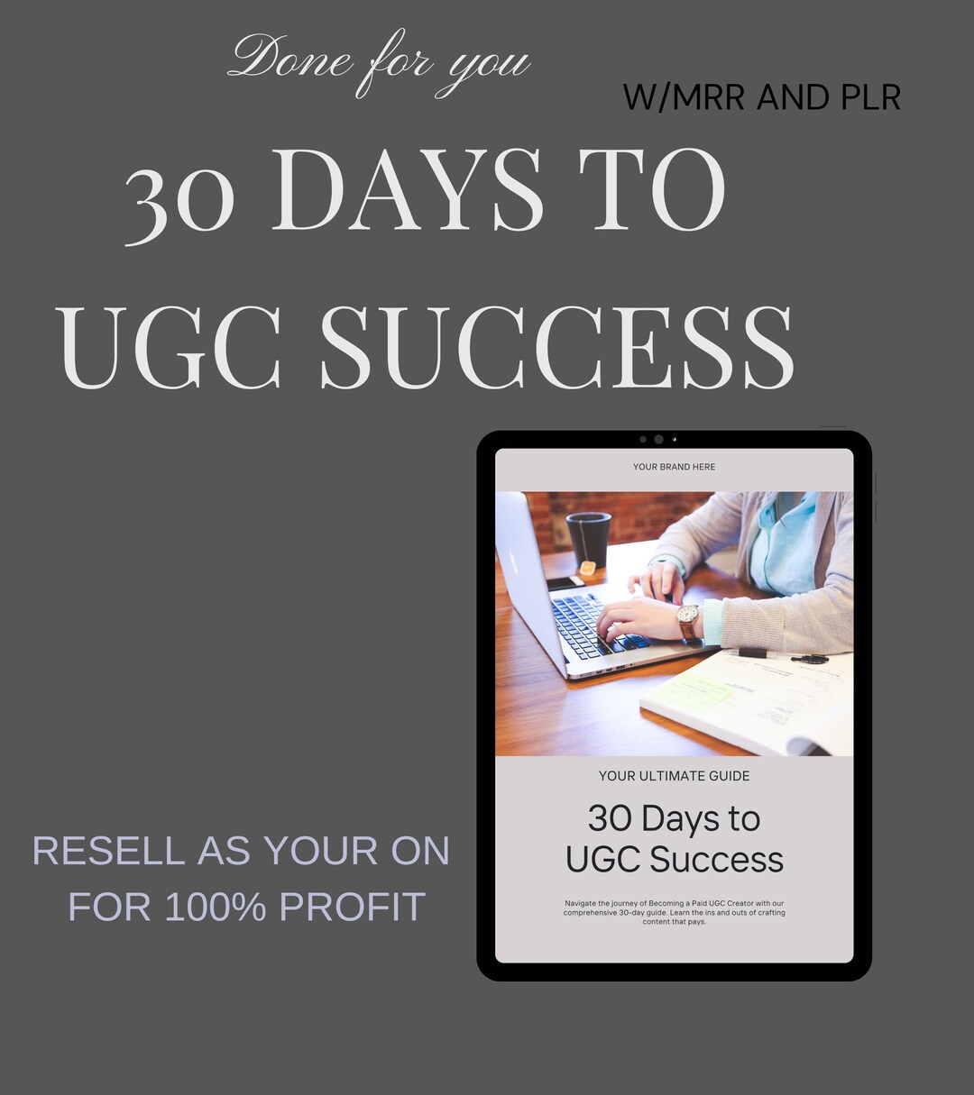 Editable UGC Success Ebook: User-generated Content Kit for Social Media ...