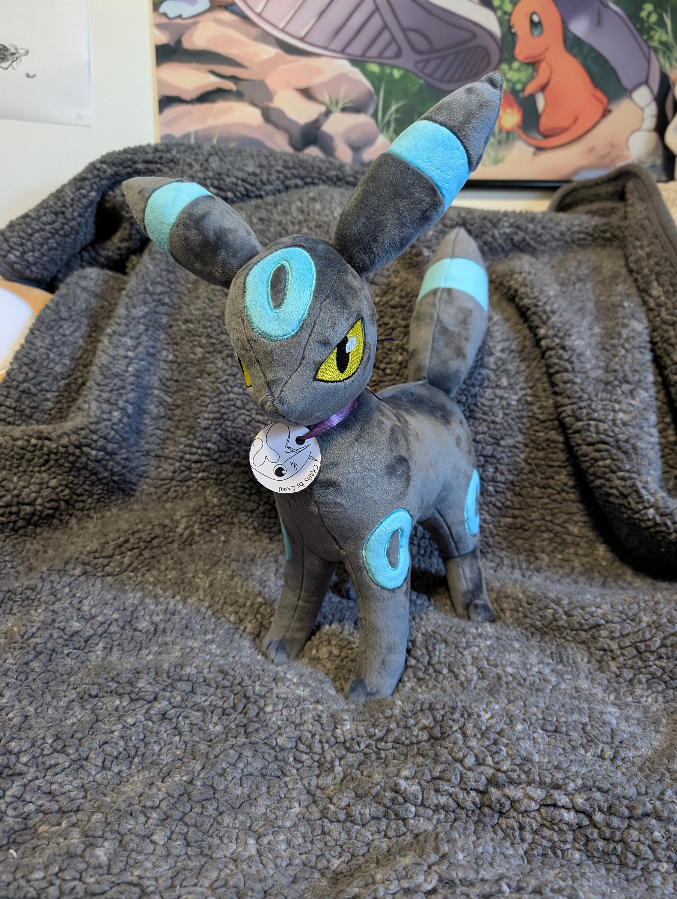 Handmade 16 Standing Shiny Umbreon Plush - Etsy