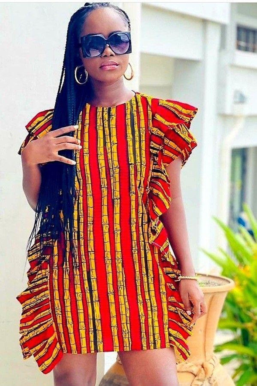 African Dress Stunning Ankara Gown Cute Short Gowns Latest Ankara ...