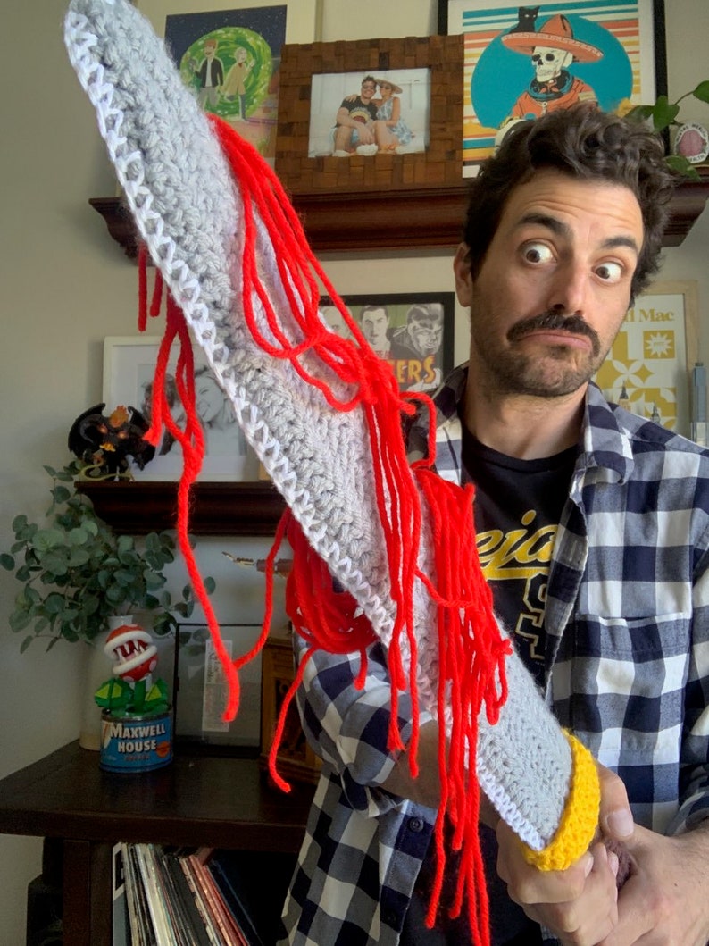 CROCHETED NINJA SWORD Pattern - Instant Download - From Tiktok's ...