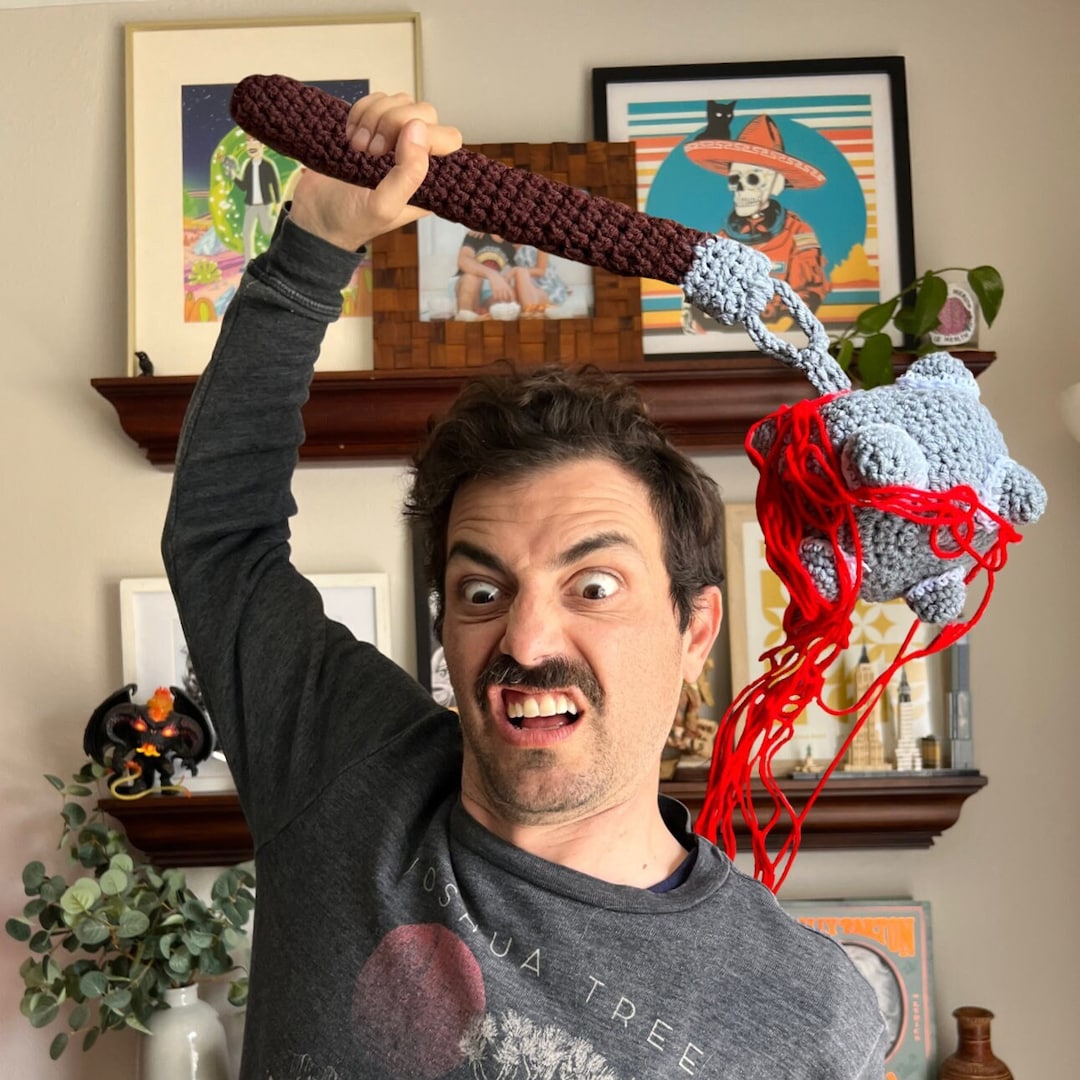 Brochet's CROCHETED MEDIEVAL FLAIL Pattern - Instant Download - Etsy