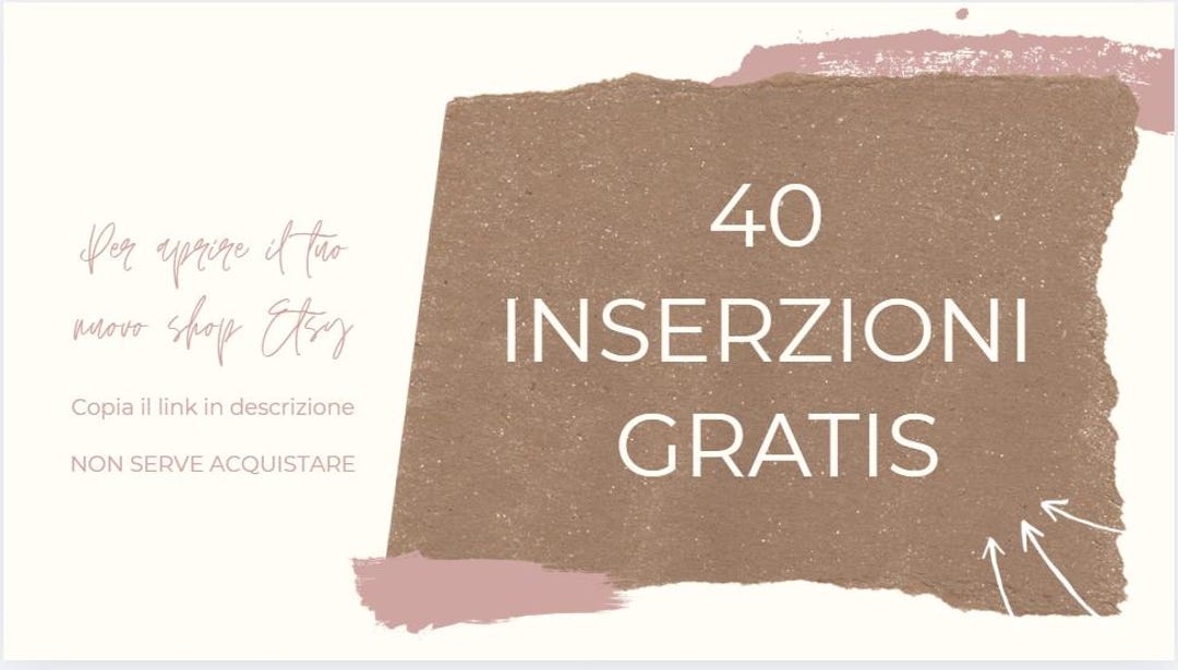 40 Free Listings to Start Your Etsy Shop (link in Description) - Etsy