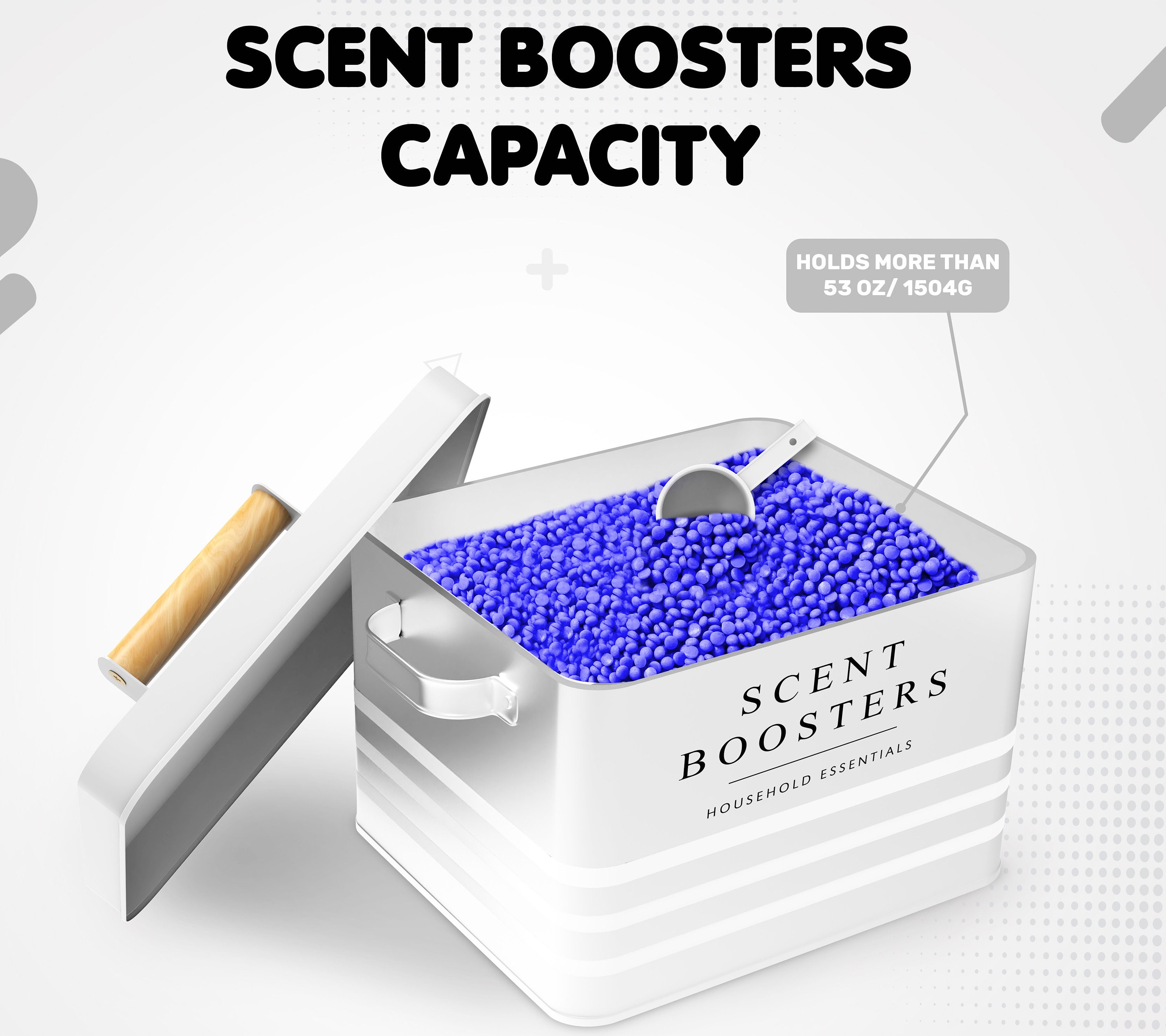 Laundry Room Storage Containers: Pods, Scent Boosters, Dryer Sheets - 3 ...