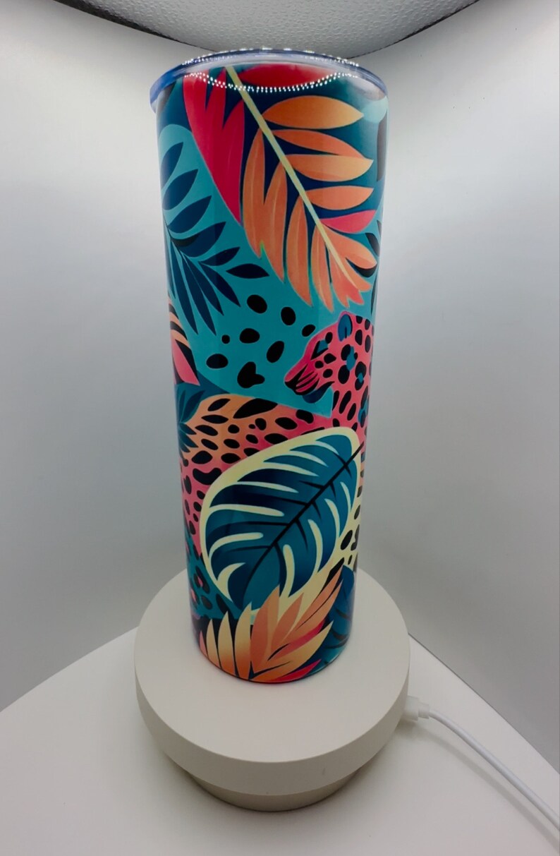 Retro Floral Leopard - Etsy