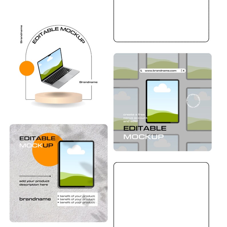 Ultimate Canva Mockup Templates, Setups and Digital Product Showcase ...