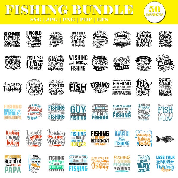 Fish Quote Svg - Etsy