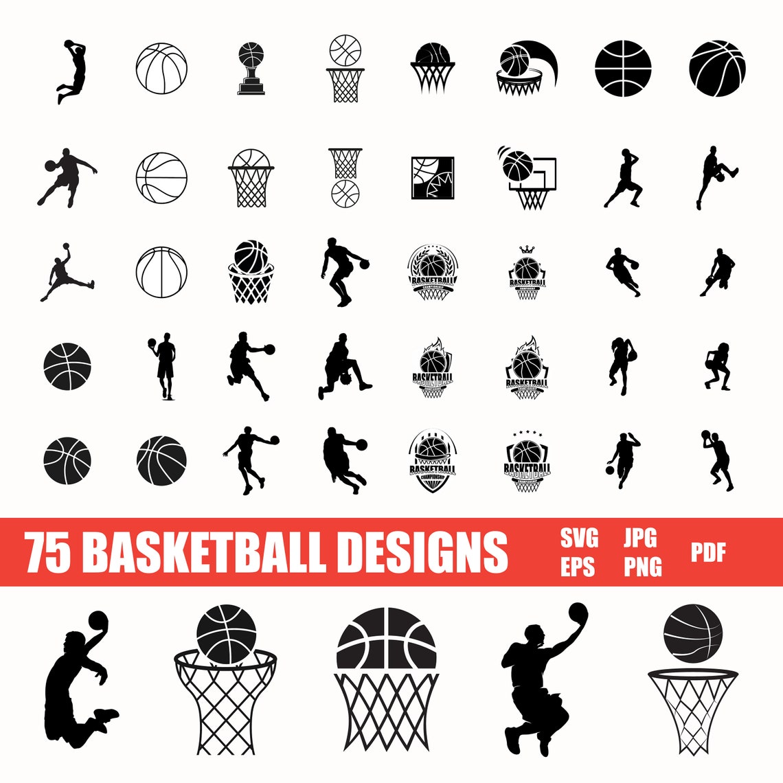 Basketball Svg, Basketball Clipart, Basketball PNG, Basketball Monogram ...