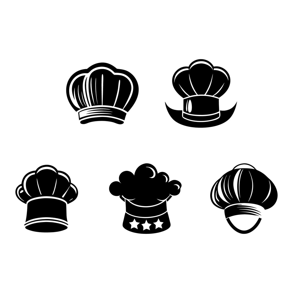 Best Chef Hat SVG, Chef Svg, Chef Hat Clipart, Kitchen Chef Svg, Cook ...