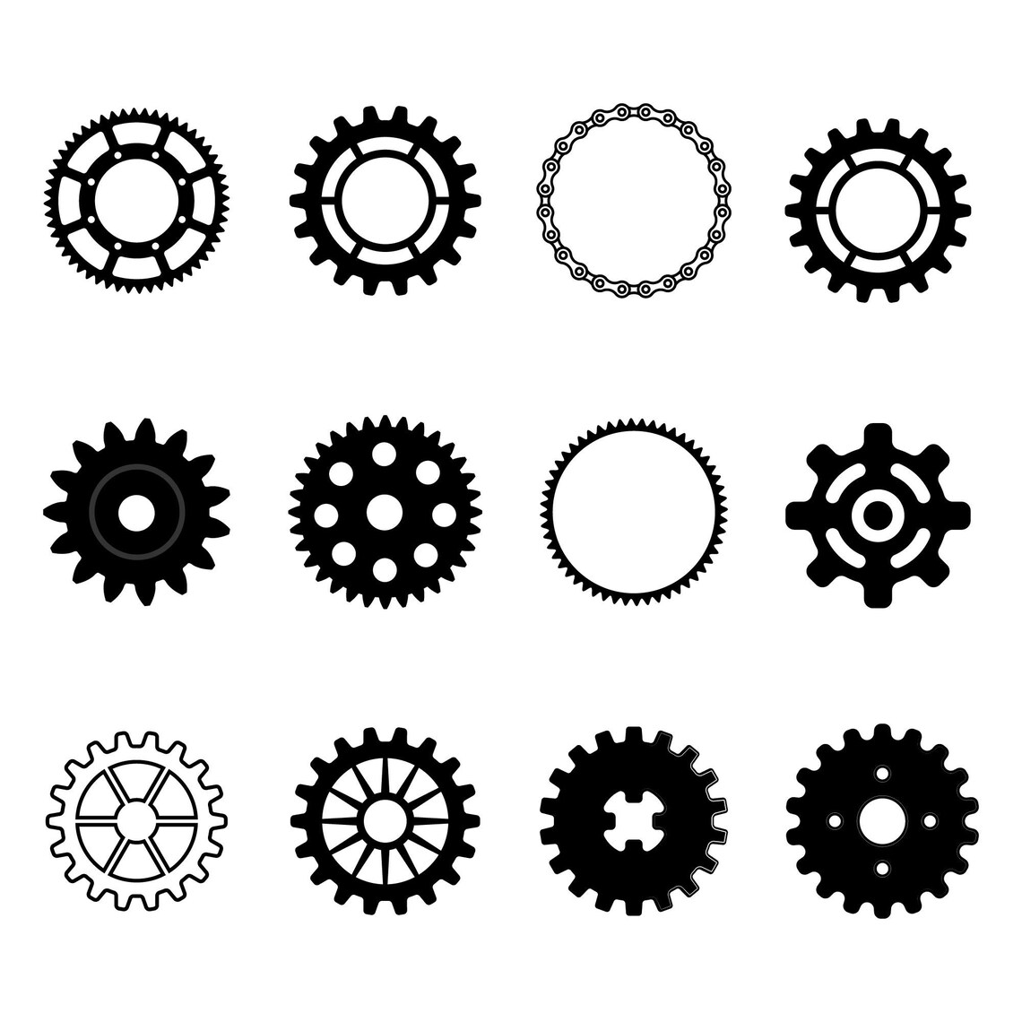 Gears Svg, Gears Clipart, Gears PNG Files for Prints, Gears Images, Car ...