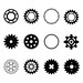 Gears Svg, Gears Clipart, Gears PNG Files for Prints, Gears Images, Car ...