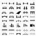 Long Bridges Svg Bundles, Bridges Svg Design, Bridges Clipart, Bridges ...