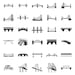 Long Bridges Svg Bundles, Bridges Svg Design, Bridges Clipart, Bridges ...
