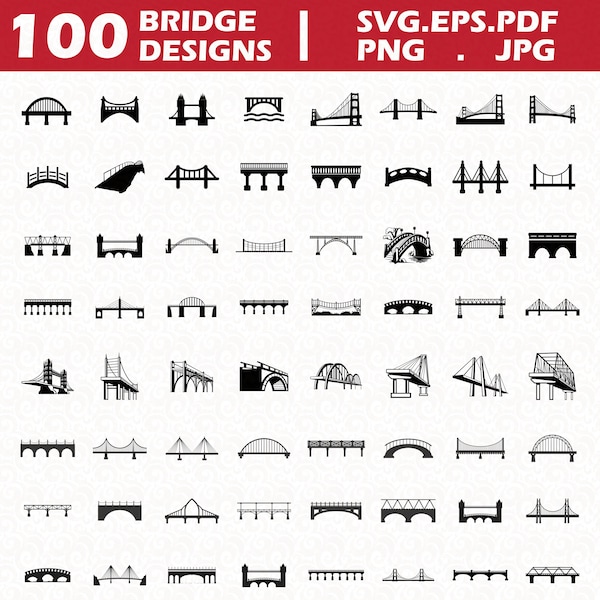 Bridge svg - Etsy