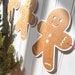 Gingerbread Man Kraft Paper Banner, Gingerbread Paper Bunting ...