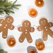 Gingerbread Man Kraft Paper Banner, Gingerbread Paper Bunting ...