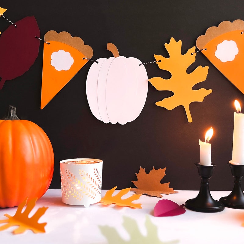 Fall Leaf Banner - Etsy