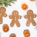 Gingerbread Man Kraft Paper Banner, Gingerbread Paper Bunting ...