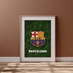 7 FC Barcelona Digital Prints | FC Barcelona Posters | Football Posters ...