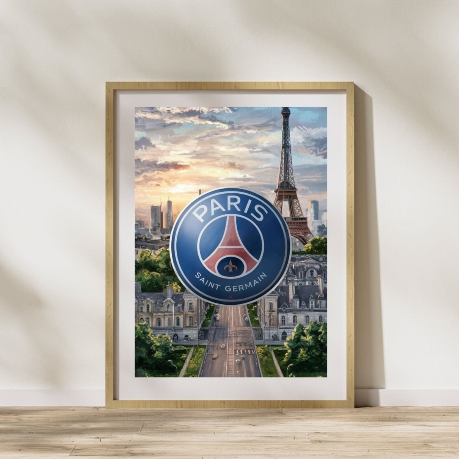 6 Paris Saint-germain Digital Prints | Saint-germain Posters | Soccer ...