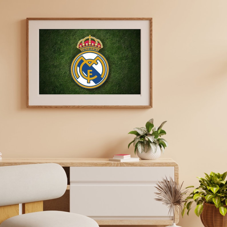 7 Real Madrid Digital Prints | Real Madrid Posters | Football Posters ...