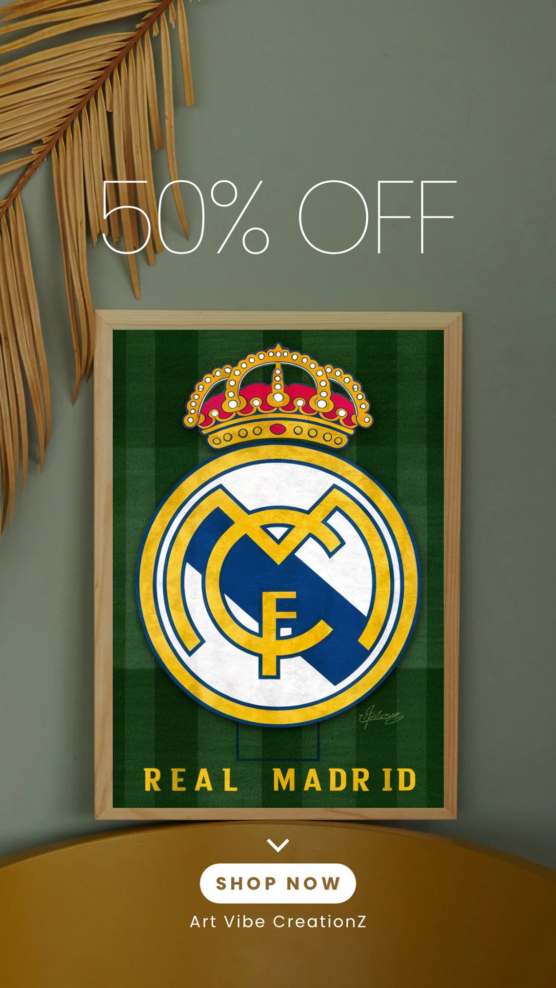 6 Real Madrid Digital Prints Real Madrid Posters Football Posters ...