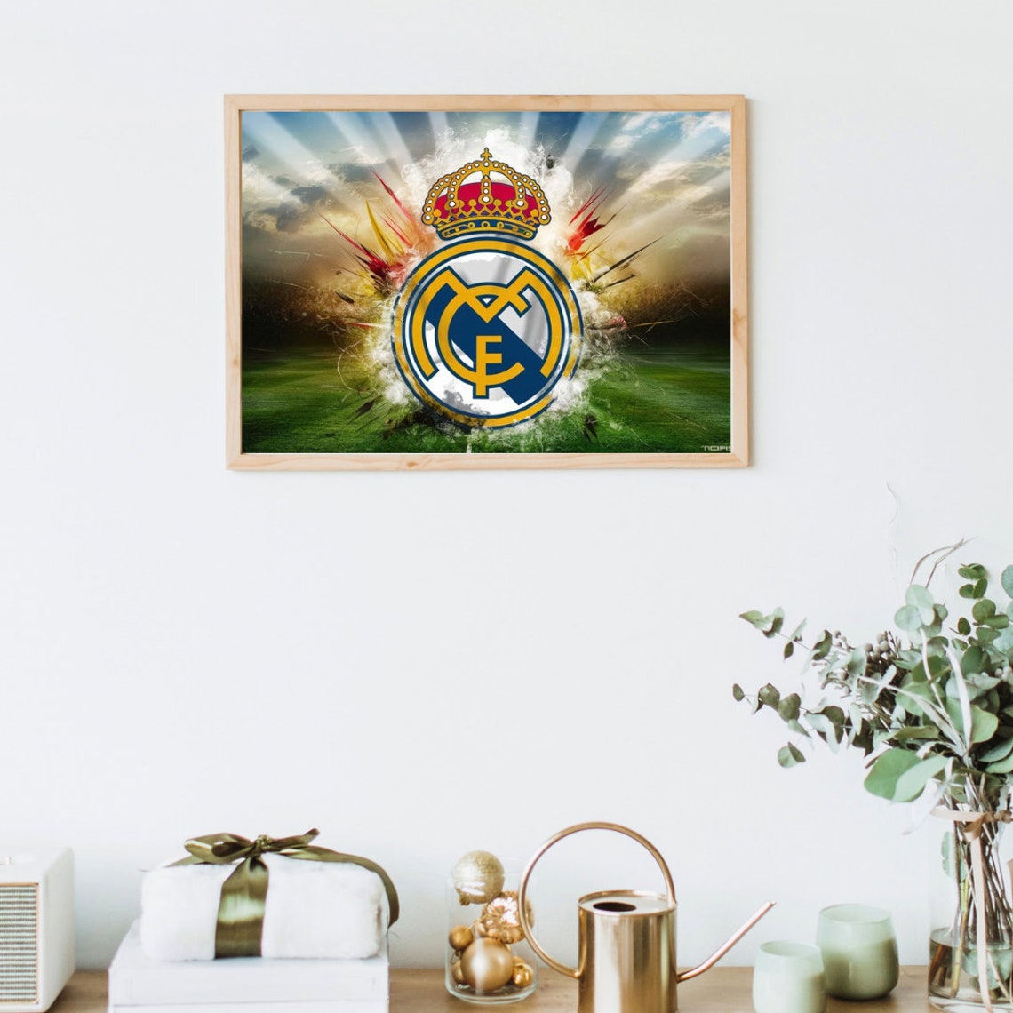 7 Real Madrid Digital Prints | Real Madrid Posters | Football Posters ...