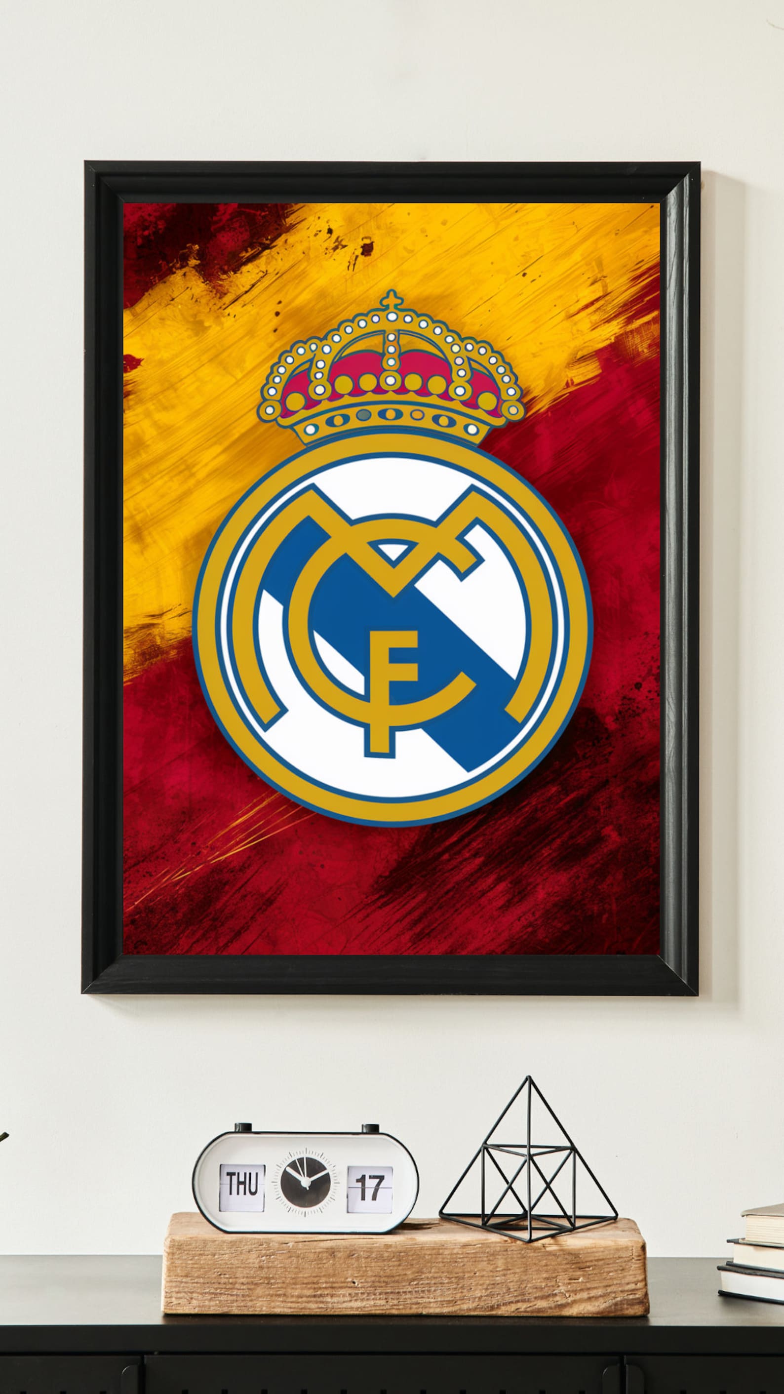 6 Real Madrid Digital Prints | Real Madrid Posters | Football Posters ...